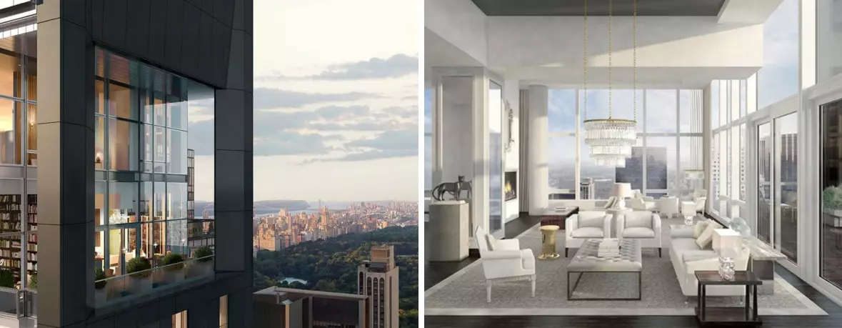 Baccarat Hotel & Residences, Baccarat Penthouse, NYC пентхаусы, 20 West 53rd Street