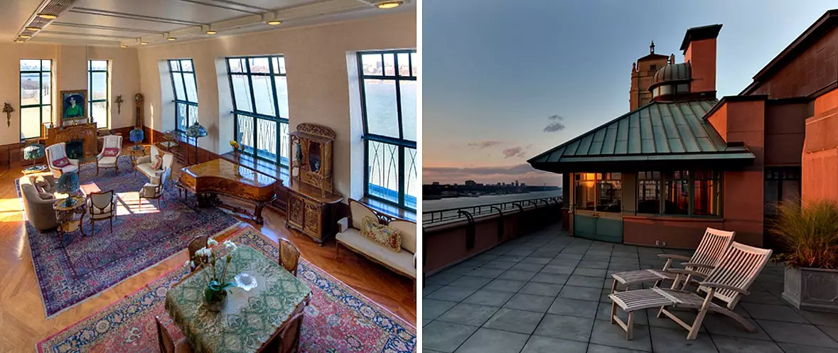 Clarendon Penthouse, Clarendon, 137 Riverside Drive, William Randolph Hearst, NYC 顶层公寓