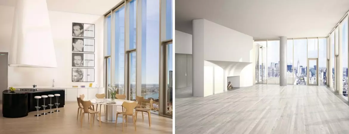 56 Leonard Street, 56 Leonard Street PH58, Herzog & de Meuron, NYC Penthouses