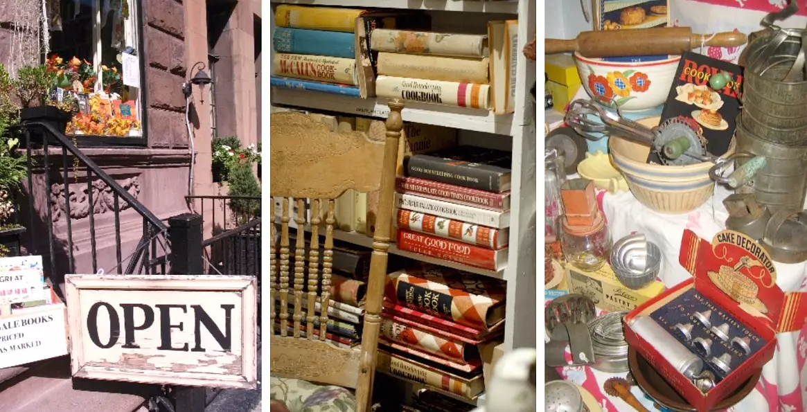 Bonnie Slotnick Cookbooks, librari Greenwich Village, dyqane librash gatimi, libra historikë gatimi