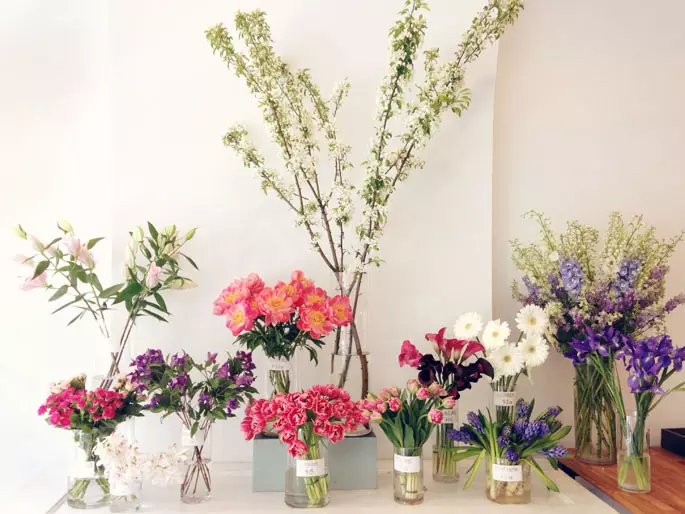 Liliana Raita, mimozu ziedu dizaina studija, kroņa augstuma ziedi, ziedu dizains, Čelsijas ziedu tirgus, Ņujorkas ziedu kompozīcijas, kāzu floristi Manhetenā, kāzu floristi Bruklina