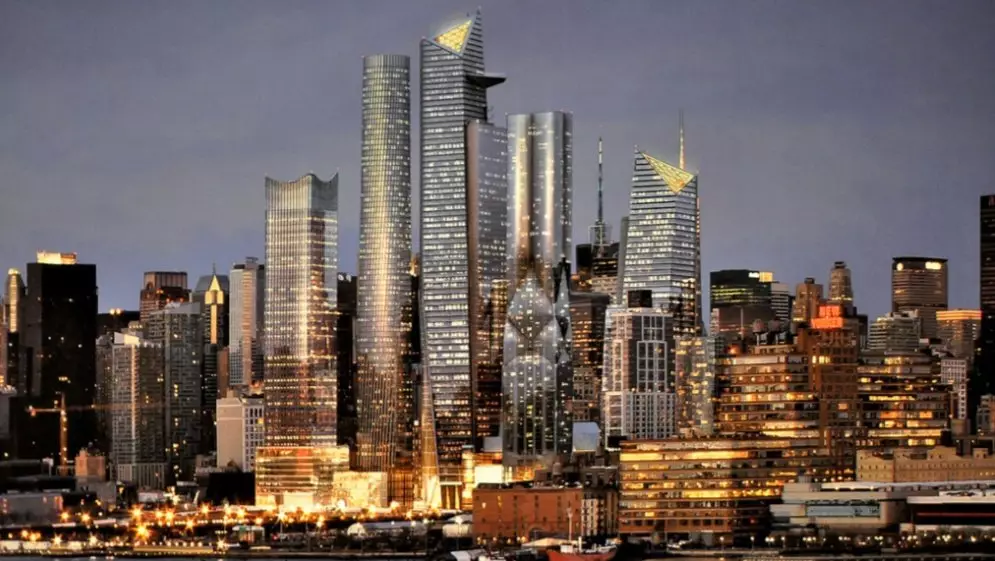 NYC geplangte Gemeinschaften, Hudson Yards, Hudson Yards Master Plan, Kohn Pederson Fox