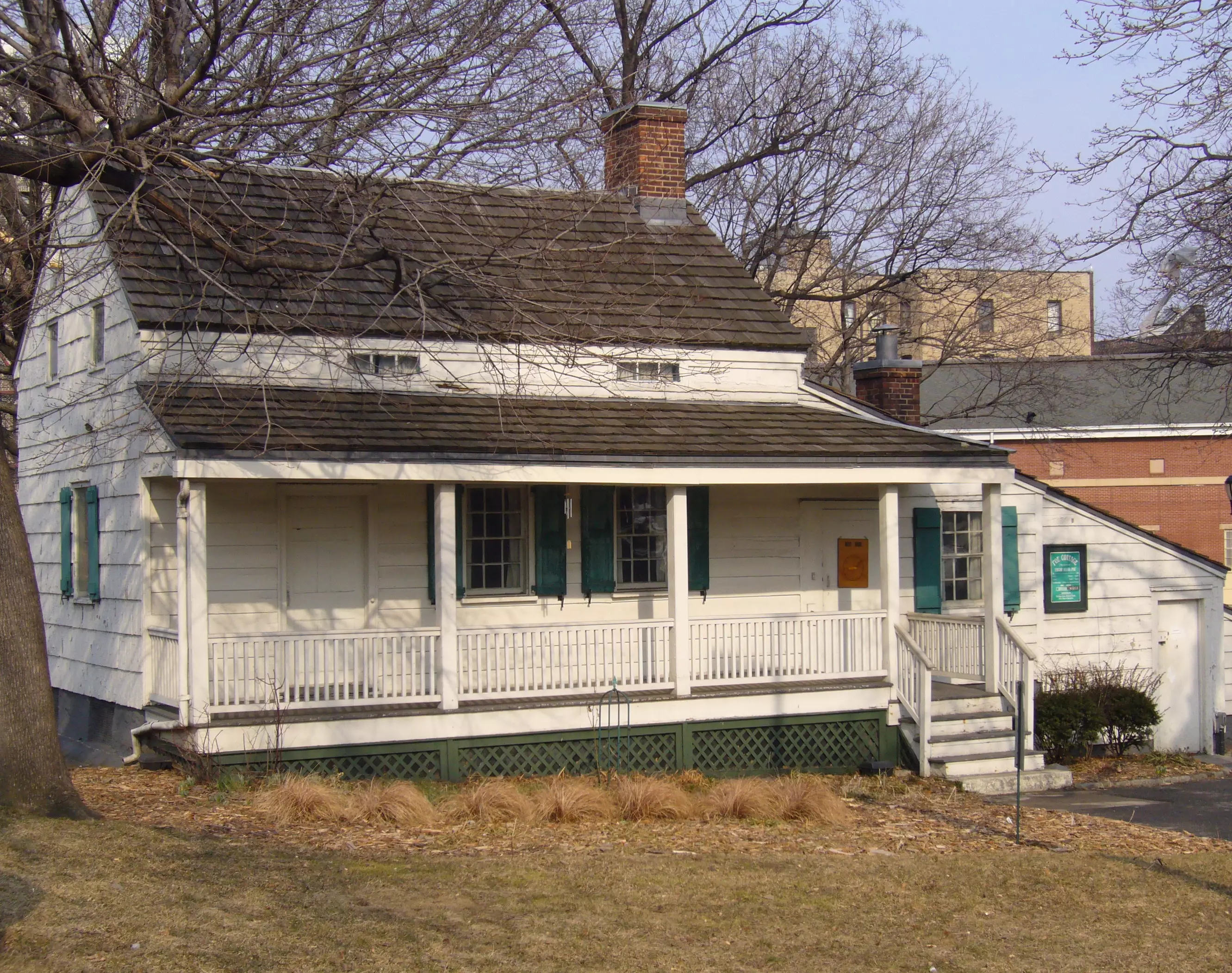 poe cottage, bronx, edgar allan poe