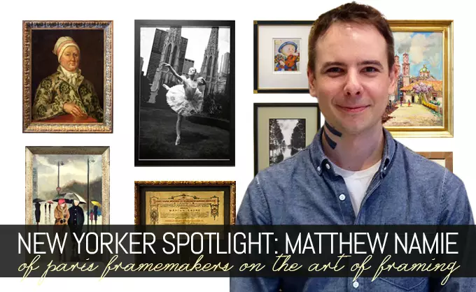 Intervjuu: Matthew Namie Pariisi Framemakersist raamimise kunstist 33628_1
