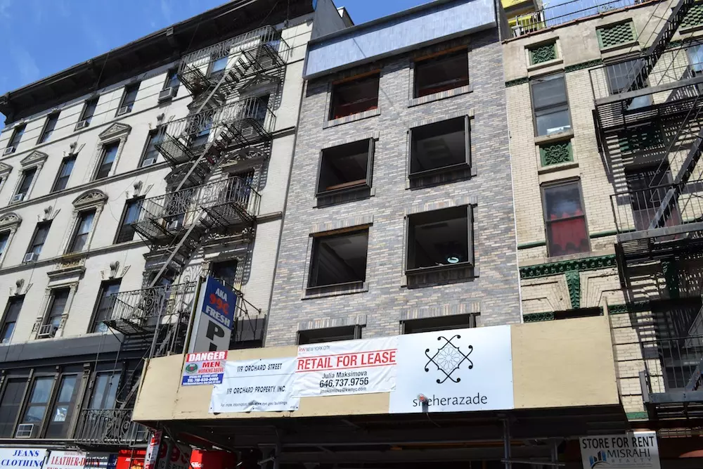 Grzywinski + Pons, 119 Orchard Street, onroerend goed in Lower East Side, verbouwingen in Lower East Side, bouwupdates in NYC