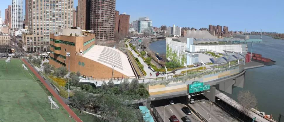 Upper East Side se nada da će stvoriti park u stilu visokih linija iznad mjesta za prijenos smeća 33930_1