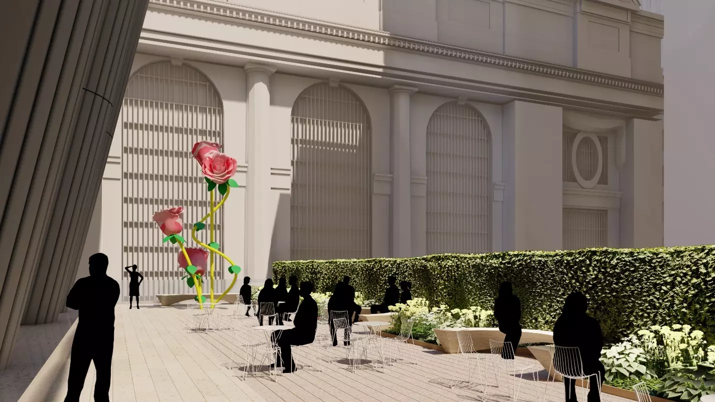Offentliga konst- och kulturevenemang planeras för förhöjda terrasser på ombyggda Grand Hyatt 3404_1