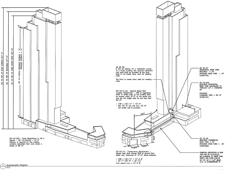 388 Schermerhorn Street, Dattner Architects, Brooklyn, skyscraper, Downtown Brooklyn