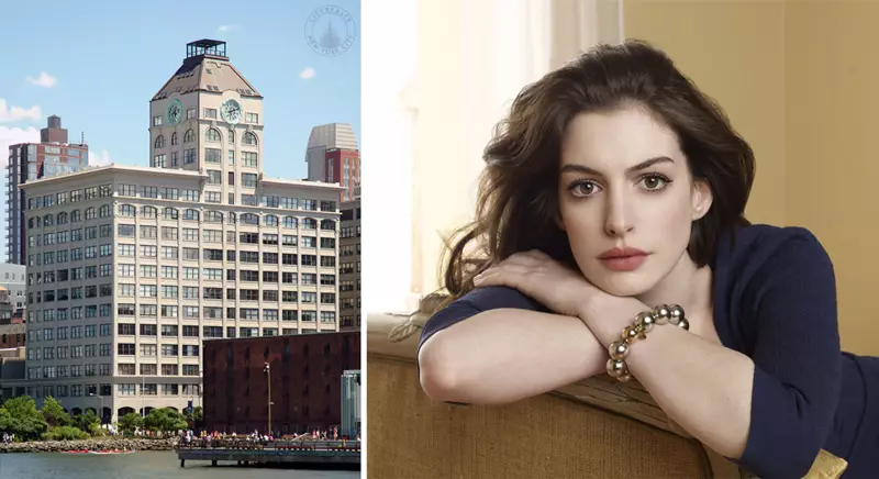 Anne Hathaway waxay suuqa ku soo celisay Clocktower Loft $4.25 milyan