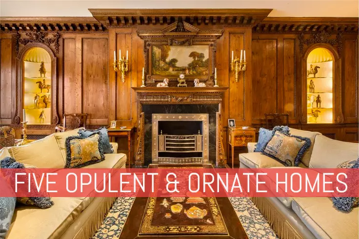 Lima Ruang Opulent sareng Ornate Milarian Pangeusi
