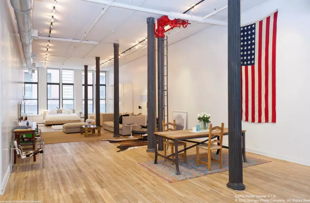 Ultra Hip Tribeca Loft på 137 Duane Street sælges for $2 millioner