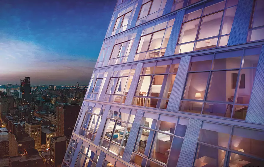 35XV: برج آپارتمان جدید چلسی با فناوری پیشرفته توسط FXFOWLE نزدیک به اتمام است