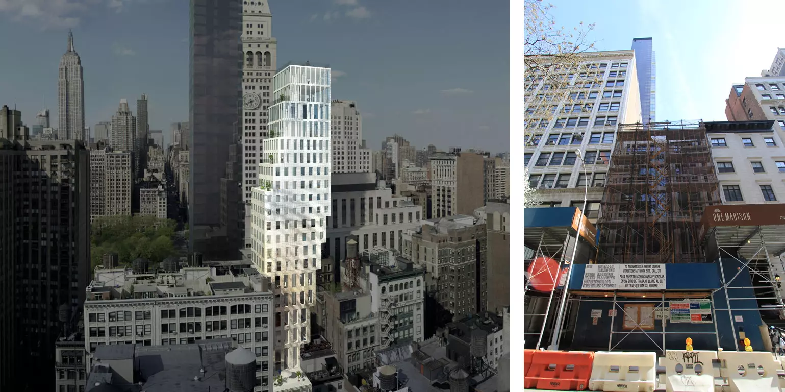 43 East 22nd Manhattan Condo KPF Continuum Tower Debesskrāpis luksusa, nyc, nekustamais īpašums