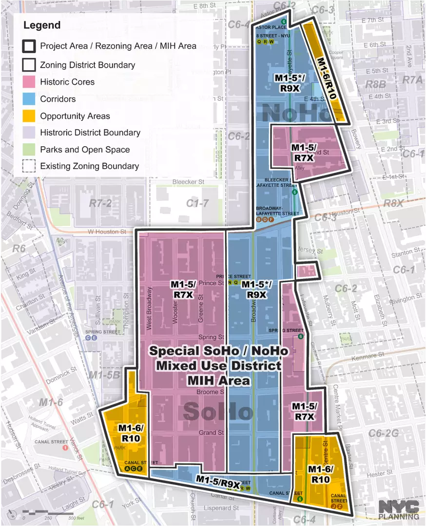 NYC-nyň Soho we Noho-ny täzeden düzmek meýilnamasy öňe barýar 3511_2