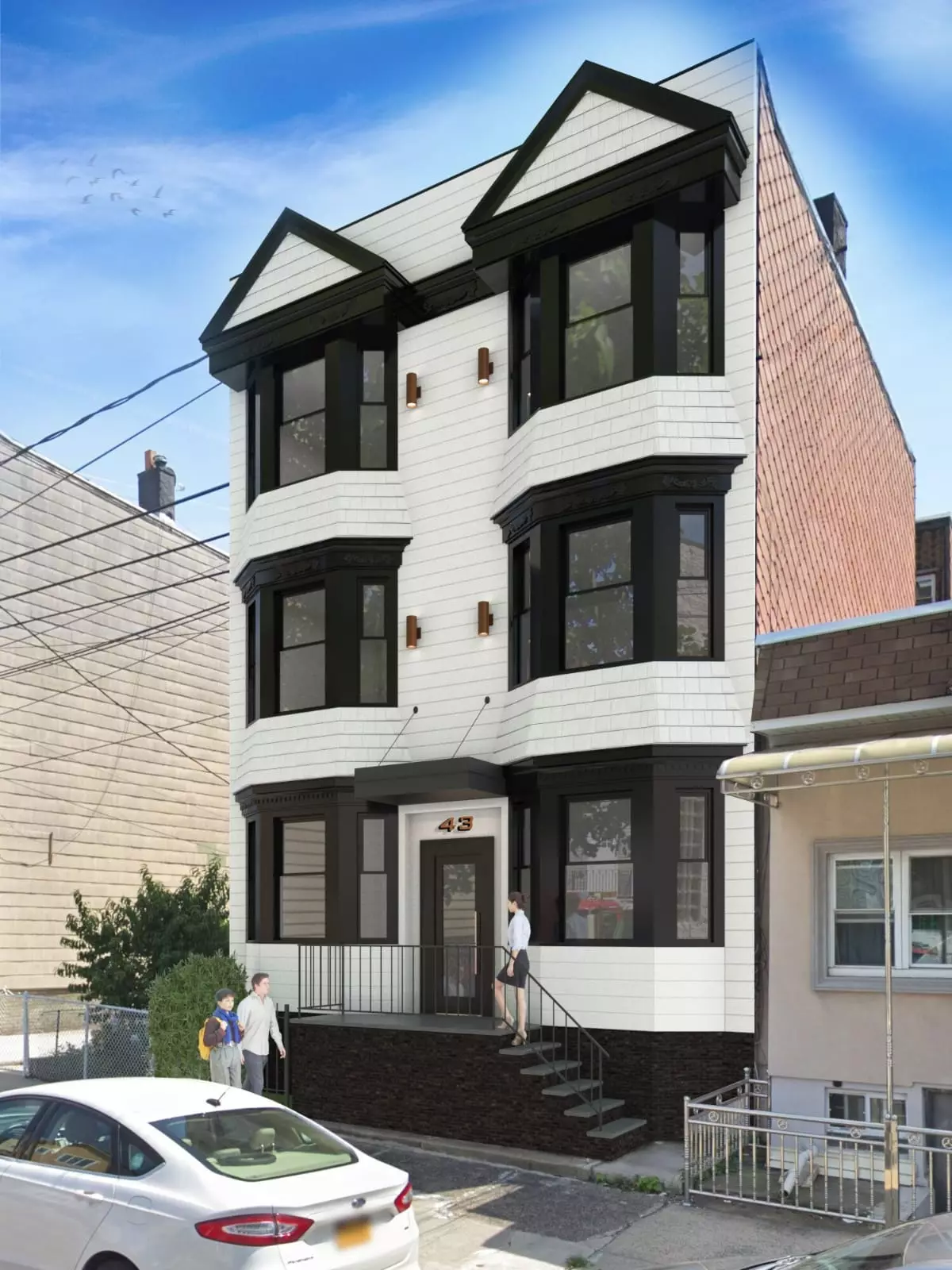 Estos elegantes condominios de dos habitaciones en el vecindario Heights de Jersey City comienzan en solo $ 480K 3551_9