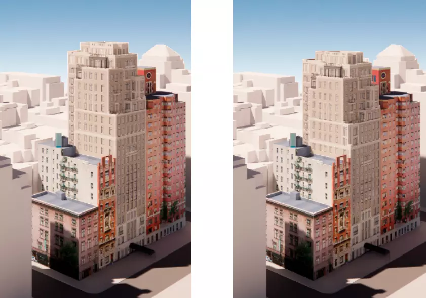 Os edificios de Greenwich Village de 170 anos serán arrasados e substituídos por unha torre de condominios de gran altura 3555_1