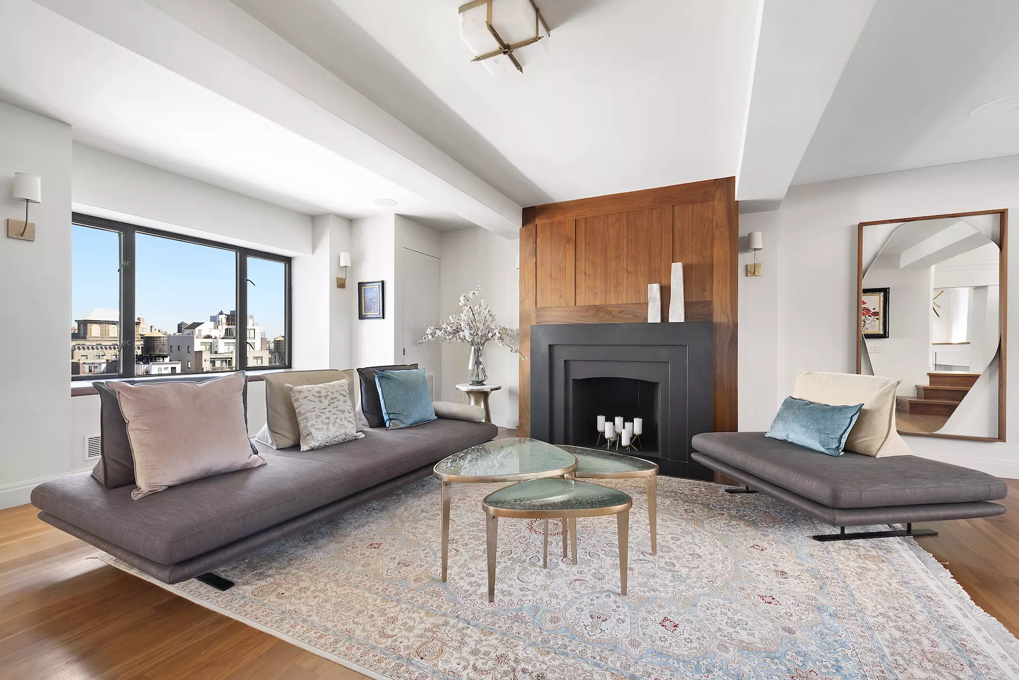 Luxe $4.8M Upper West Side takvåning har tre terrasser med skyskrapor utsikt 3719_2