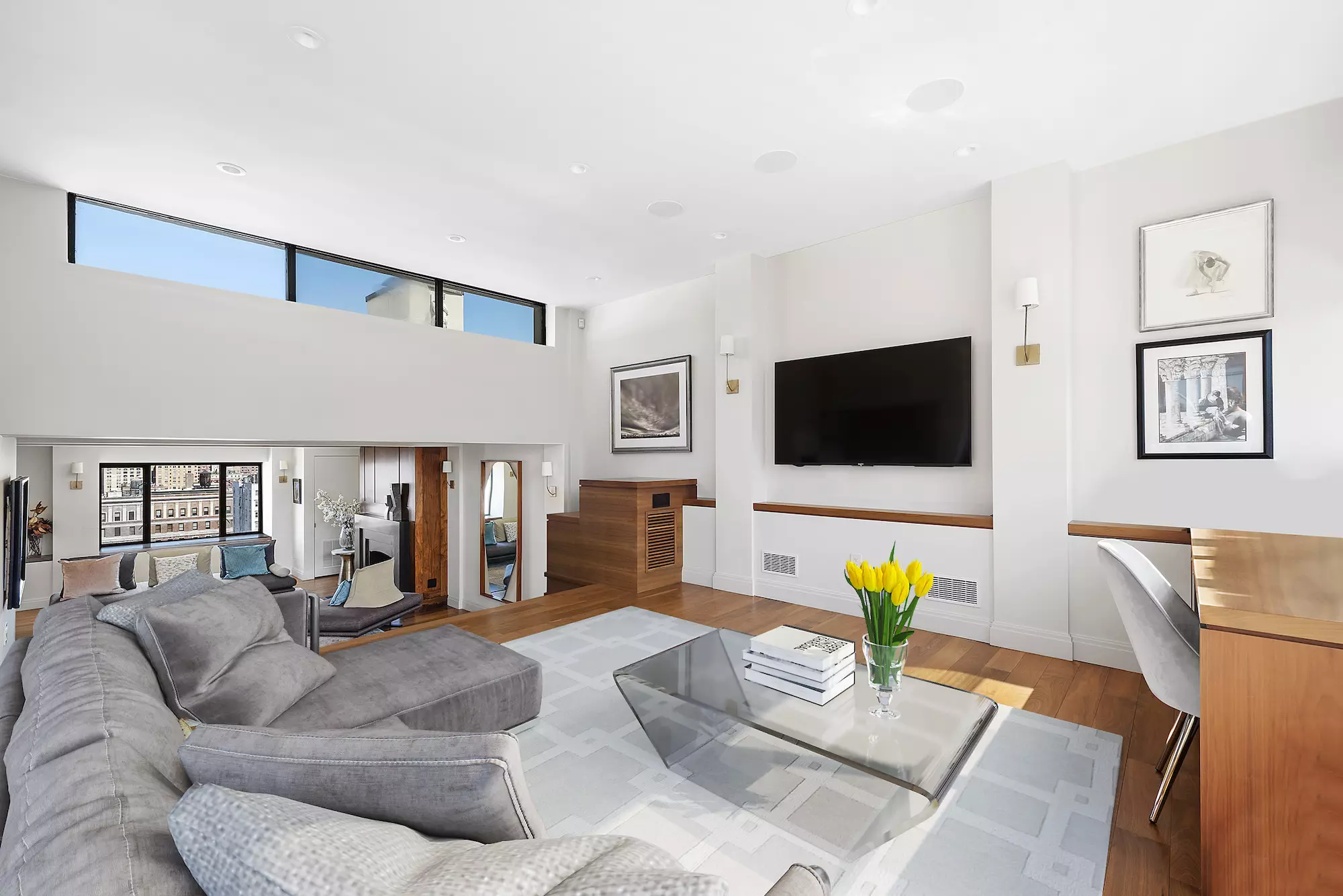 Luxe $4.8M Upper West Side takvåning har tre terrasser med skyskrapor utsikt 3719_3