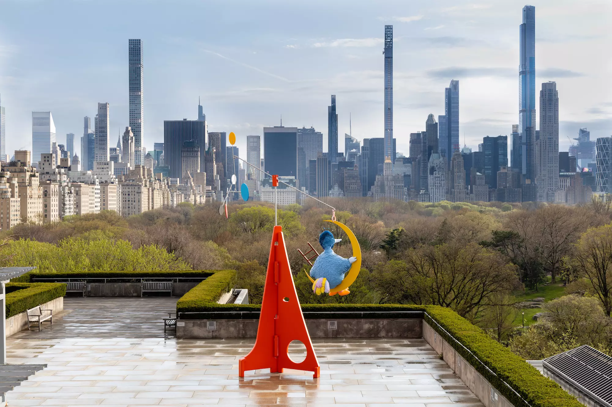 L'última instal·lació al terrat del Met presenta un Big Bird balancejant amb vistes a Central Park 3766_1