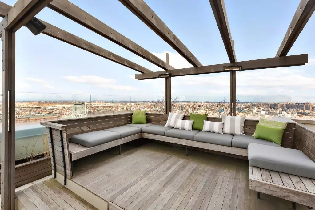 Di waterfront Williamsburg, penthouse $ 4M ieu gaduh pandangan panorama sareng dek hateup pribadi 3772_14