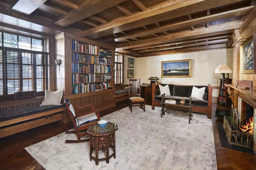 Woodwork sajarah nang endi wae sampeyan ndeleng iki $3M Upper East Side maisonette 3825_4