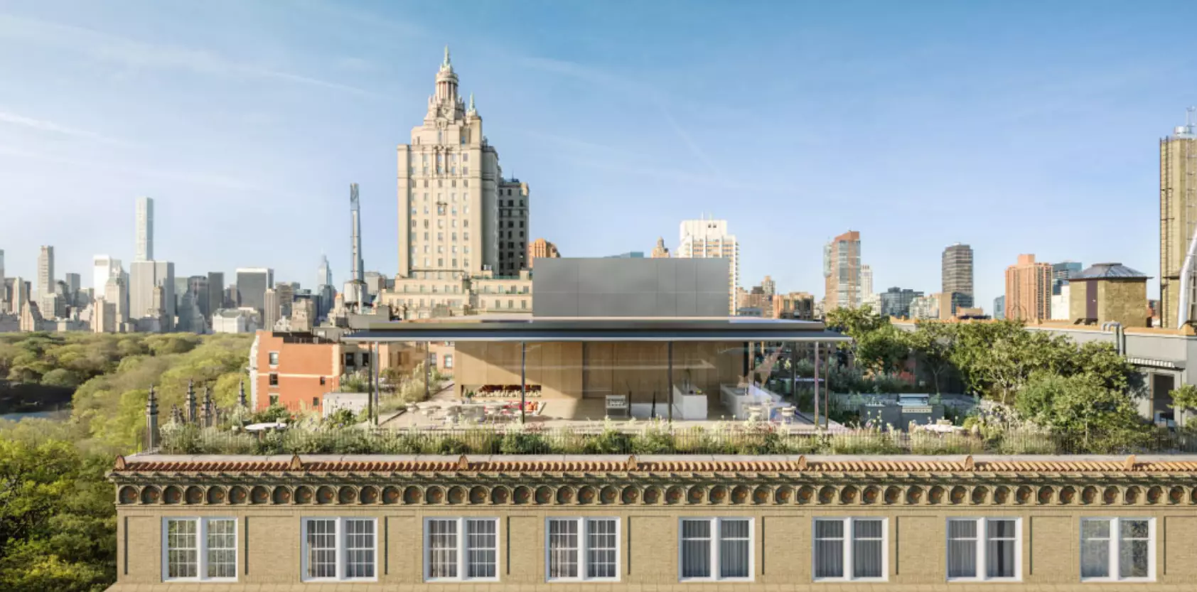 NYC نے ارب پتی بل ایکمین کو سینٹرل پارک ویسٹ پر چھت کا پینٹ ہاؤس بنانے کے لیے گرین لائٹ دی ہے۔ 389_1
