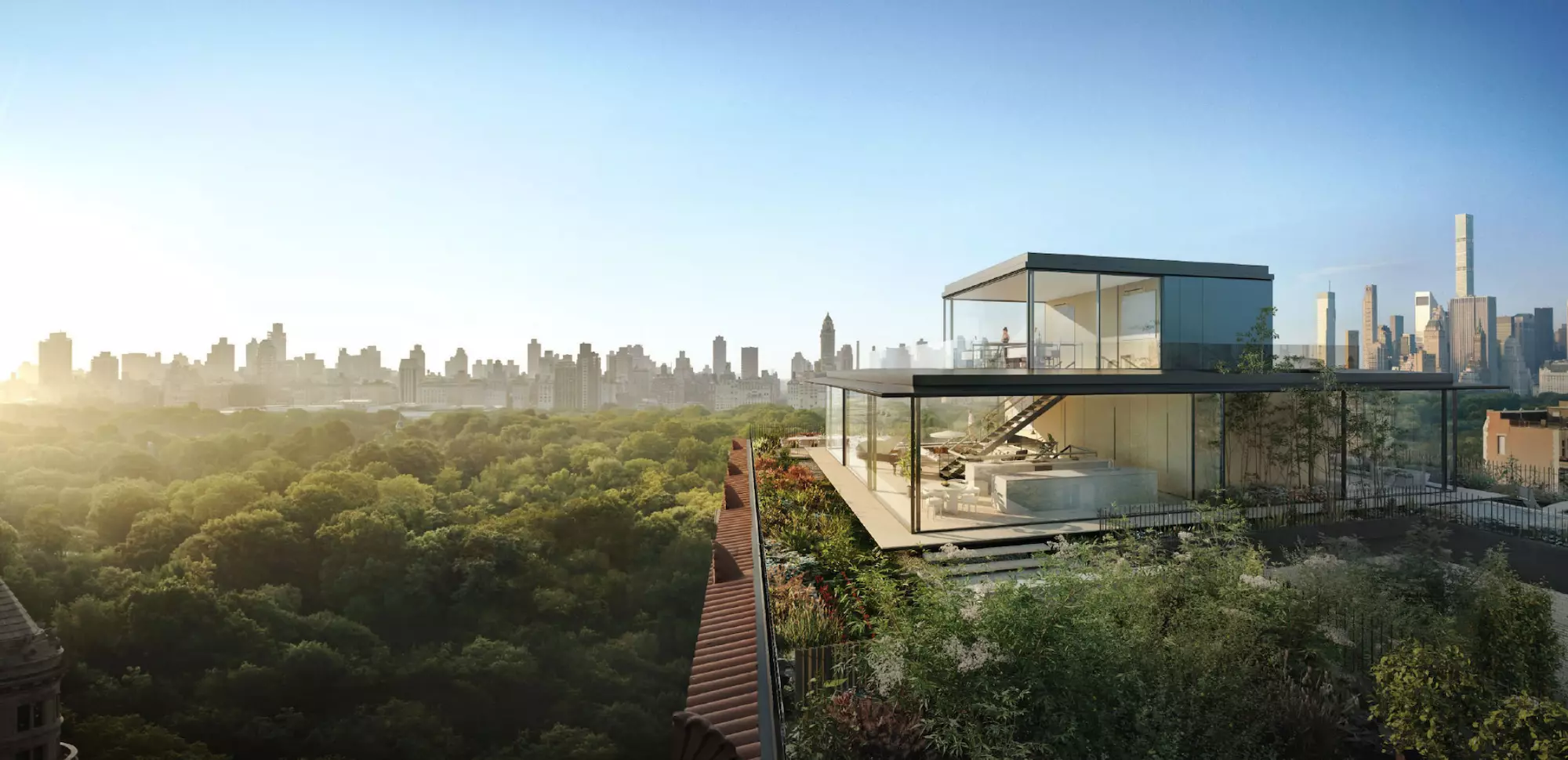 NYC daje milijarderu Billu Ackmanu zeleno luč za gradnjo penthousea na strehi v Central Park West 389_2