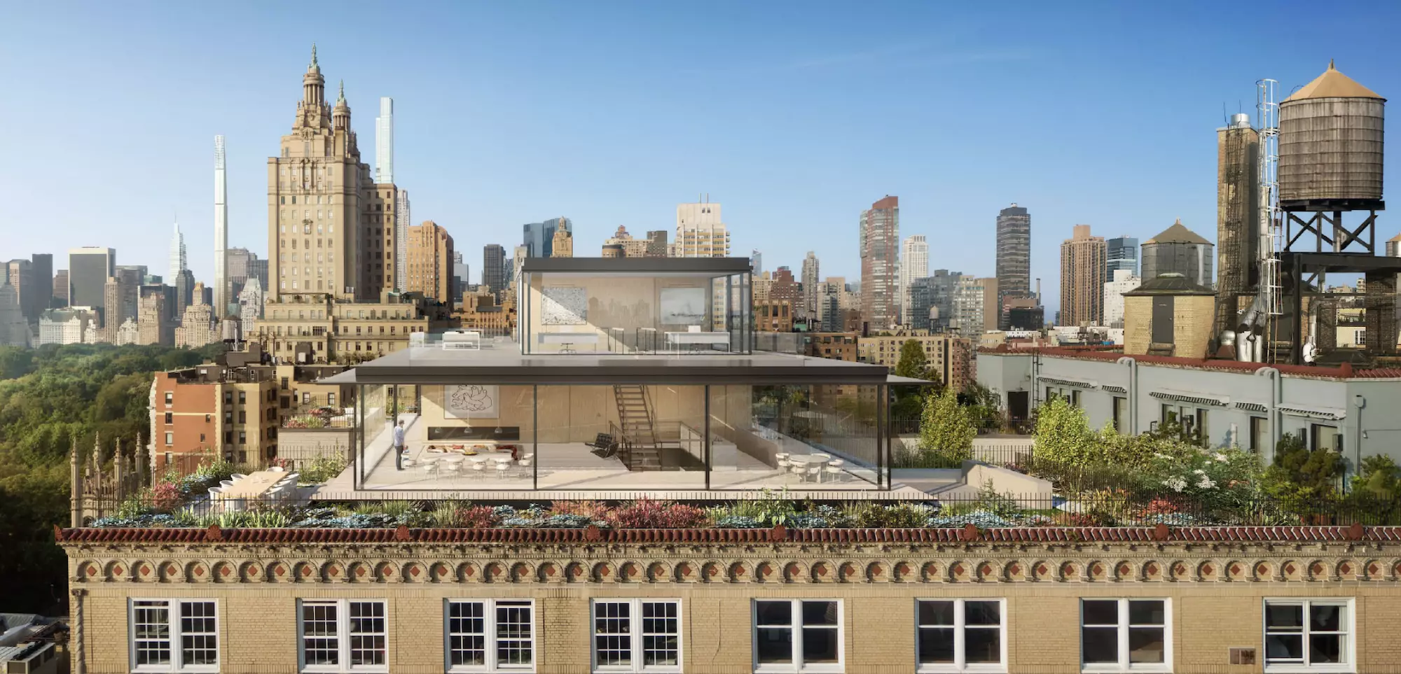 NYC dă undă verde miliardarului Bill Ackman pentru a construi un penthouse pe acoperiș pe Central Park West 389_3