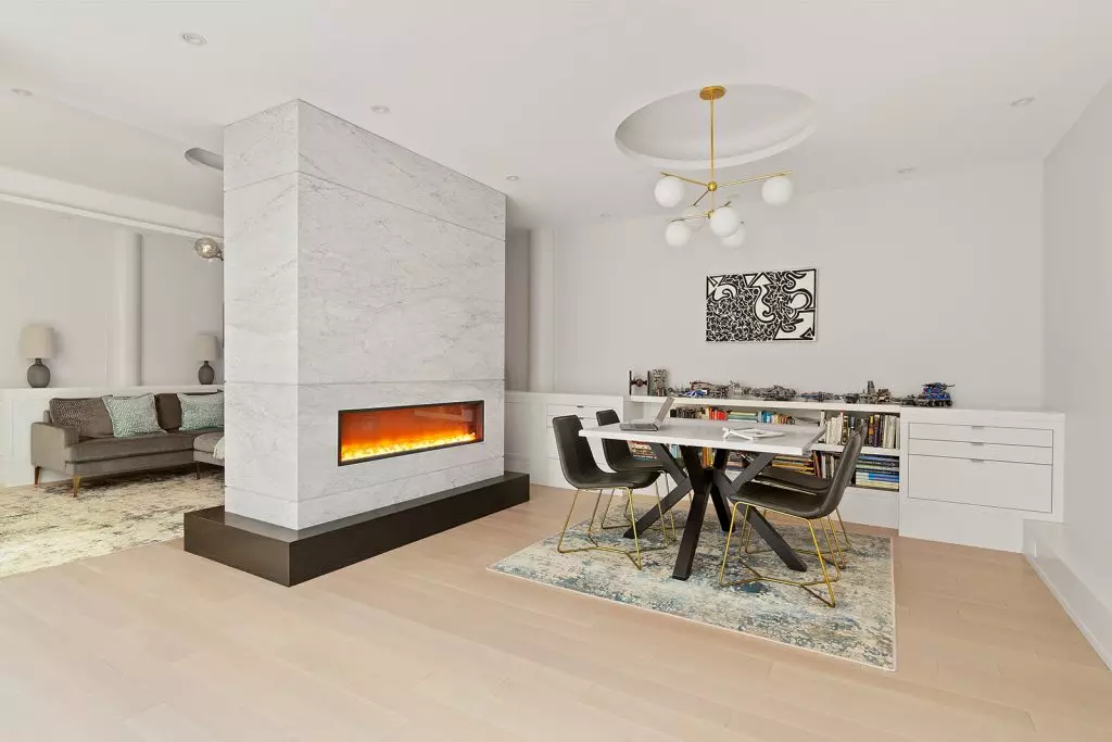 $ 3M Brooklyn Heights triplex mangrupakeun oasis modern kalawan ceilings tong-vaulted aslina 4128_8