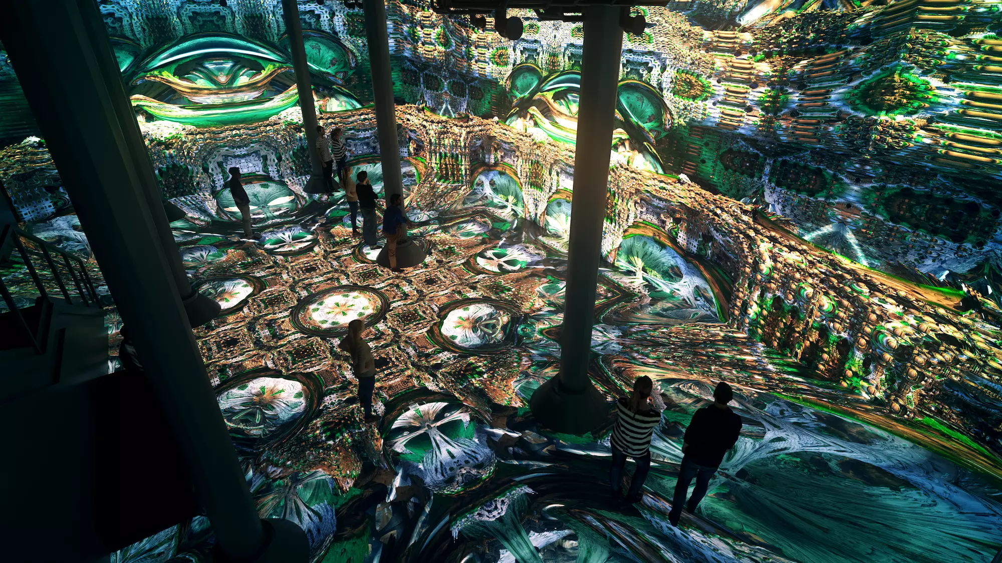 Bag-ong immersive art installation sa Chelsea nagsuhid sa katahom sa matematika ug kinaiyahan 4137_2