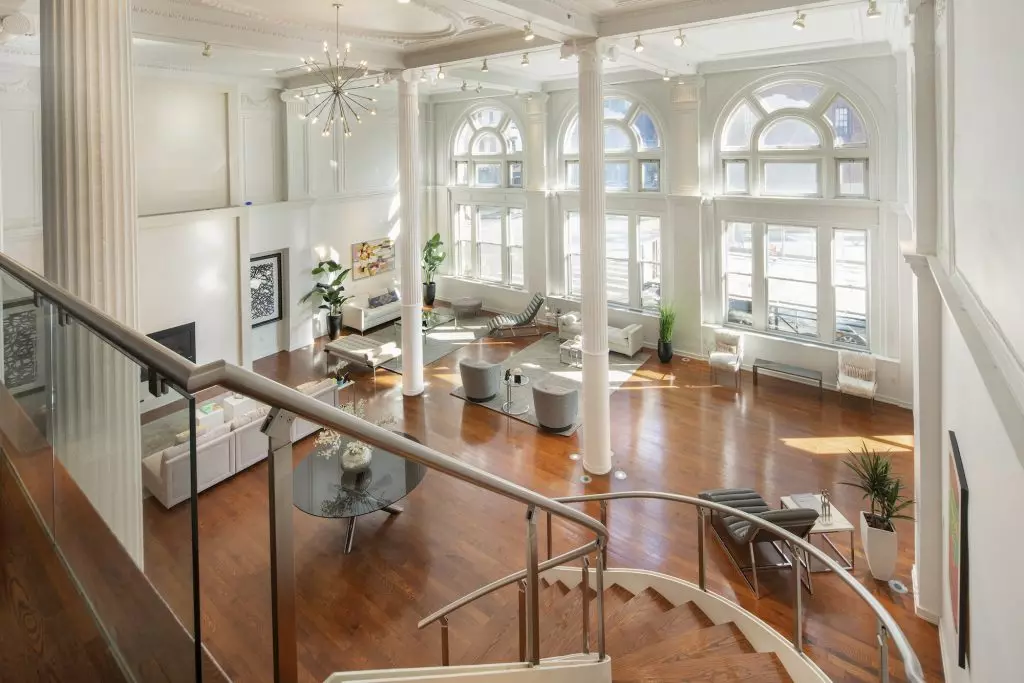 8 milyon dollara bu Tribeca loft orijinal Keith Haring divarı ilə gəlir 4232_2