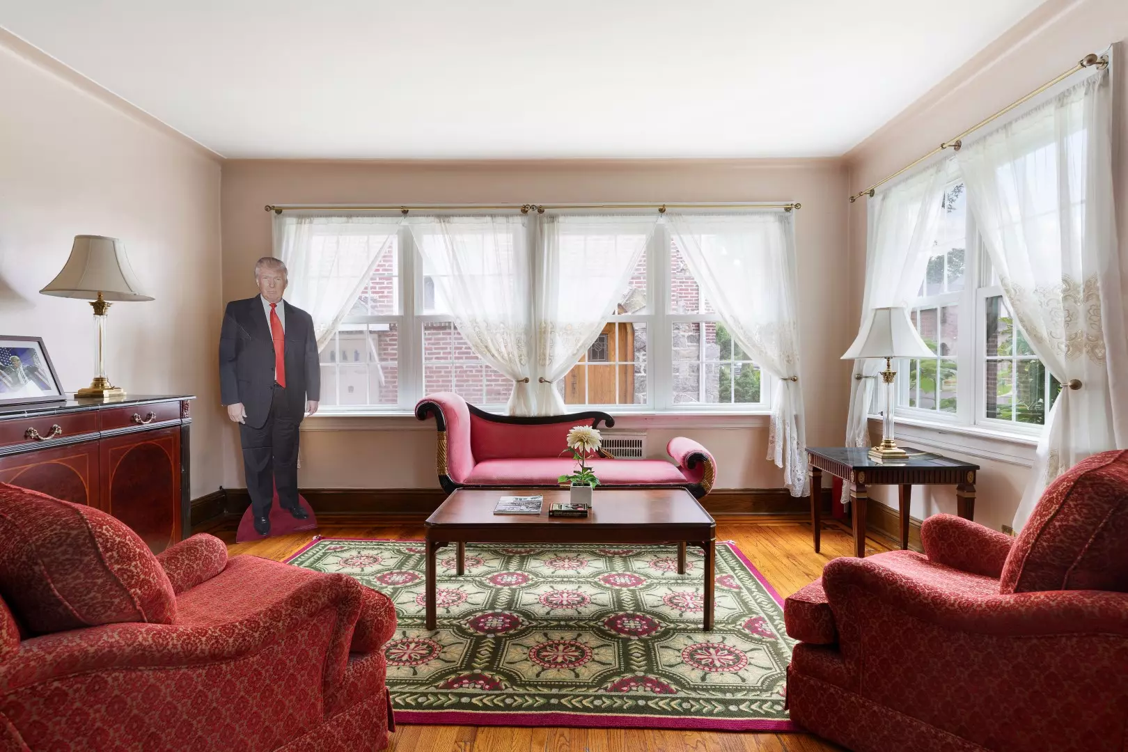 Jamaica Estates, reines, maison d'enfance Trump, 85-15 Wareham Place, Donald Trump, annonces sympas