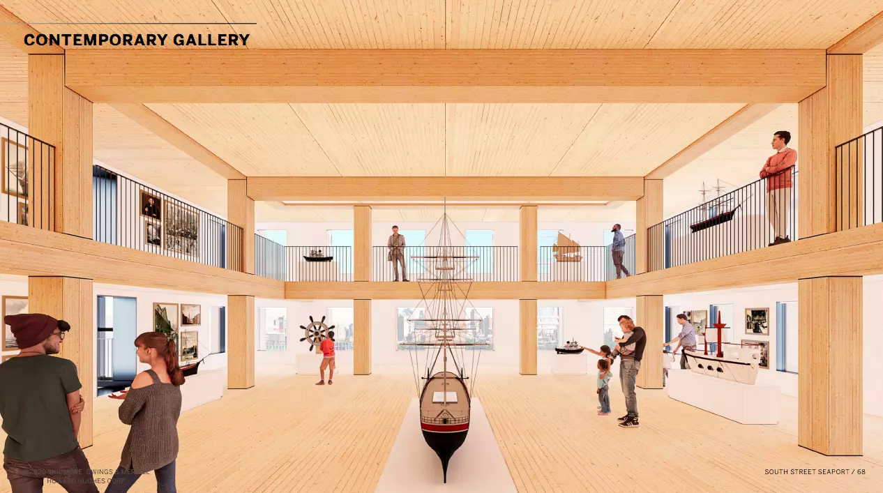 Bekijk nieuwe weergaven van controversiële South Street Seaport-torens en museumuitbreiding 4491_9