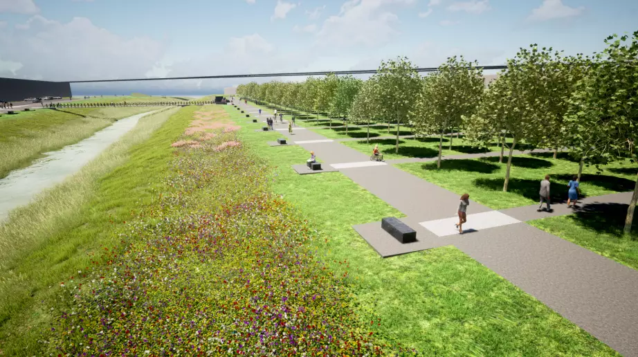 Ish-deponi toksike në Jersey City do të bëhet park publik me memorialin e COVID-19 4679_1