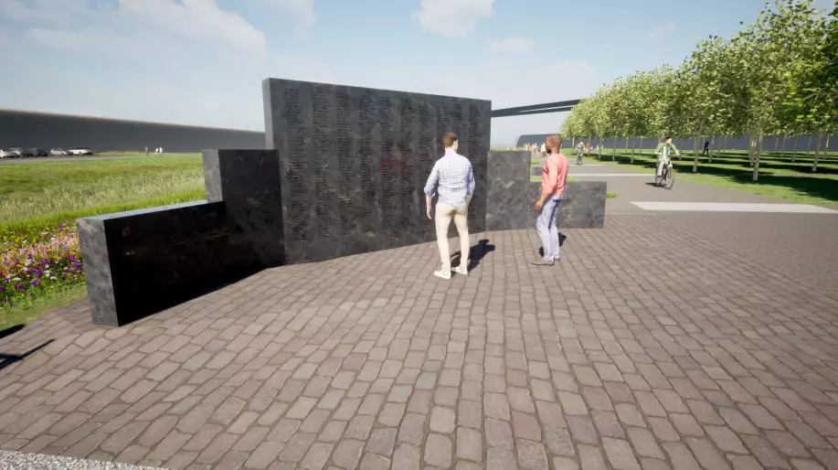 مكب نفايات سام سابق في مدينة جيرسي يتحول إلى حديقة عامة بها نصب تذكاري لـ COVID-19 4679_4