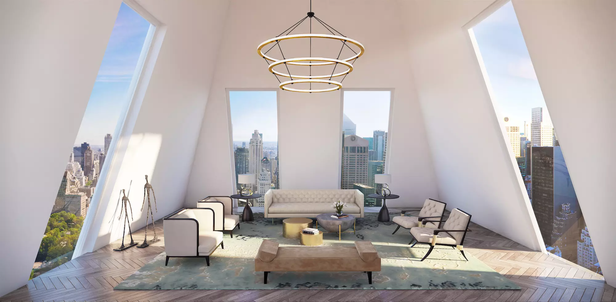 歷史悠久的中央公園南塔銅屋頂內的頂層公寓將被拍賣 4793_5