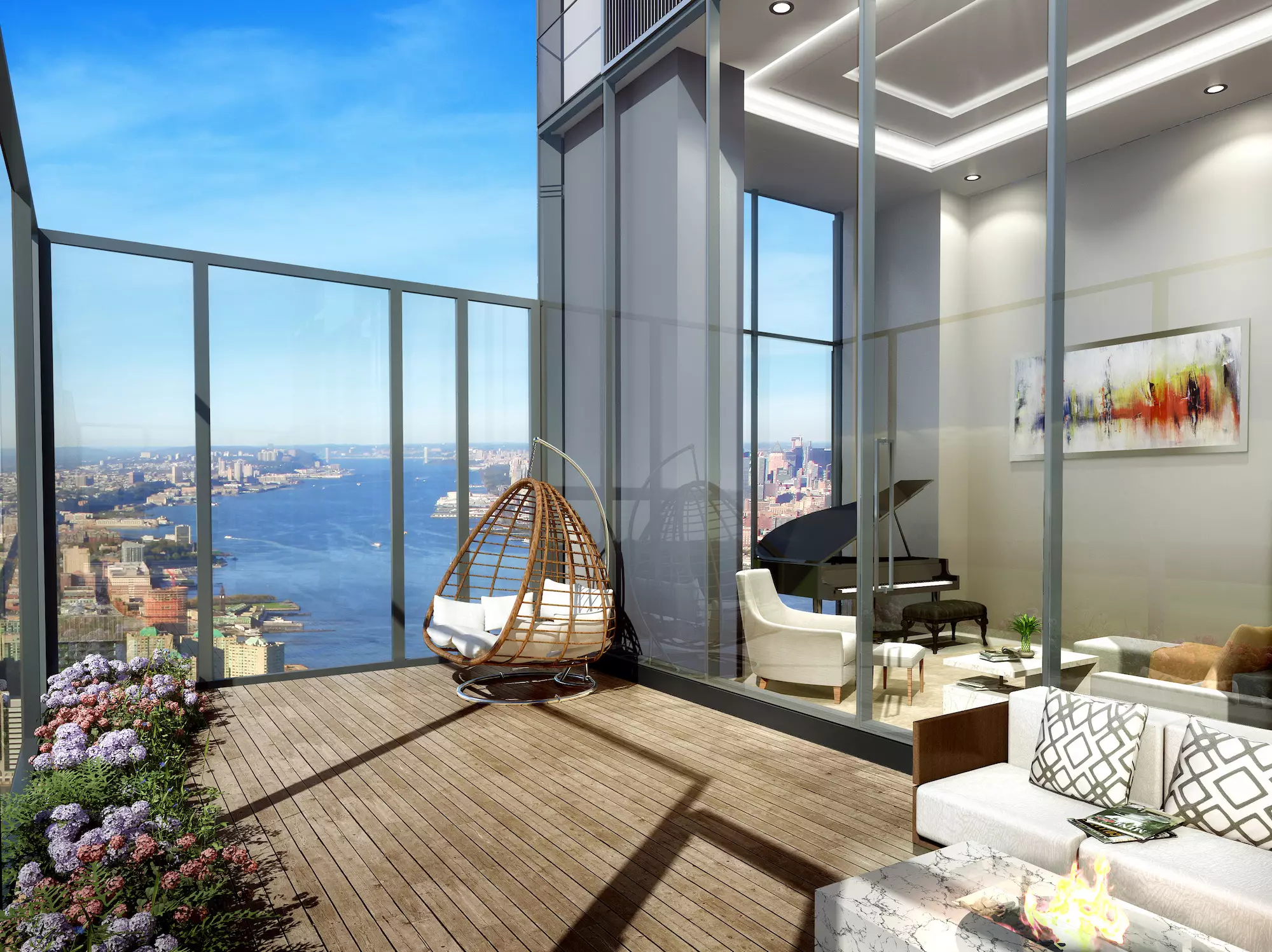泽西城的 99 Hudson 以 440 万美元的顶层公寓售价创下了另一项城市纪录 479_2