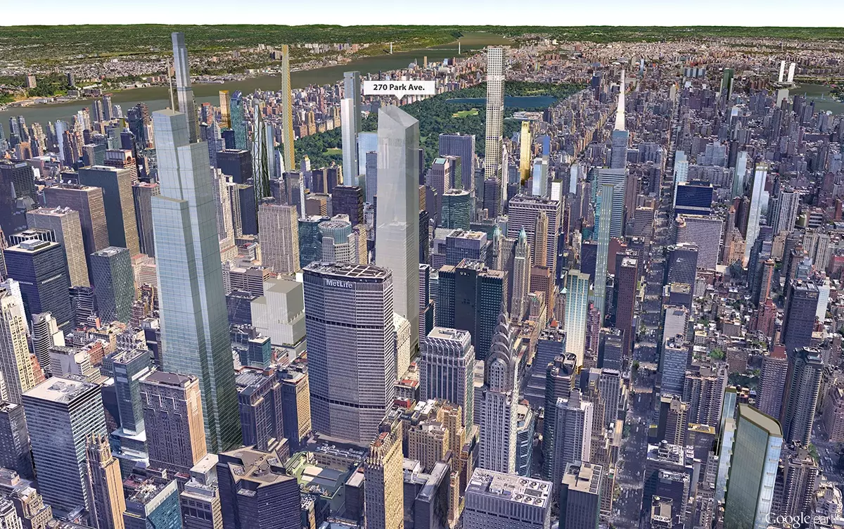 Neie 70-Geschicht JPMorgan Chase Tuerm wäert den éischte Projet ënner Midtown East Rezoning sinn 4832_1