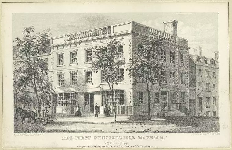 Samuel Osgood Evi, George Washington evi NYC, başkanlık konağı