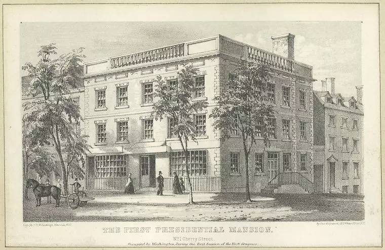 Samuel Osgood House, George Washington house NYC, វិមានប្រធានាធិបតី