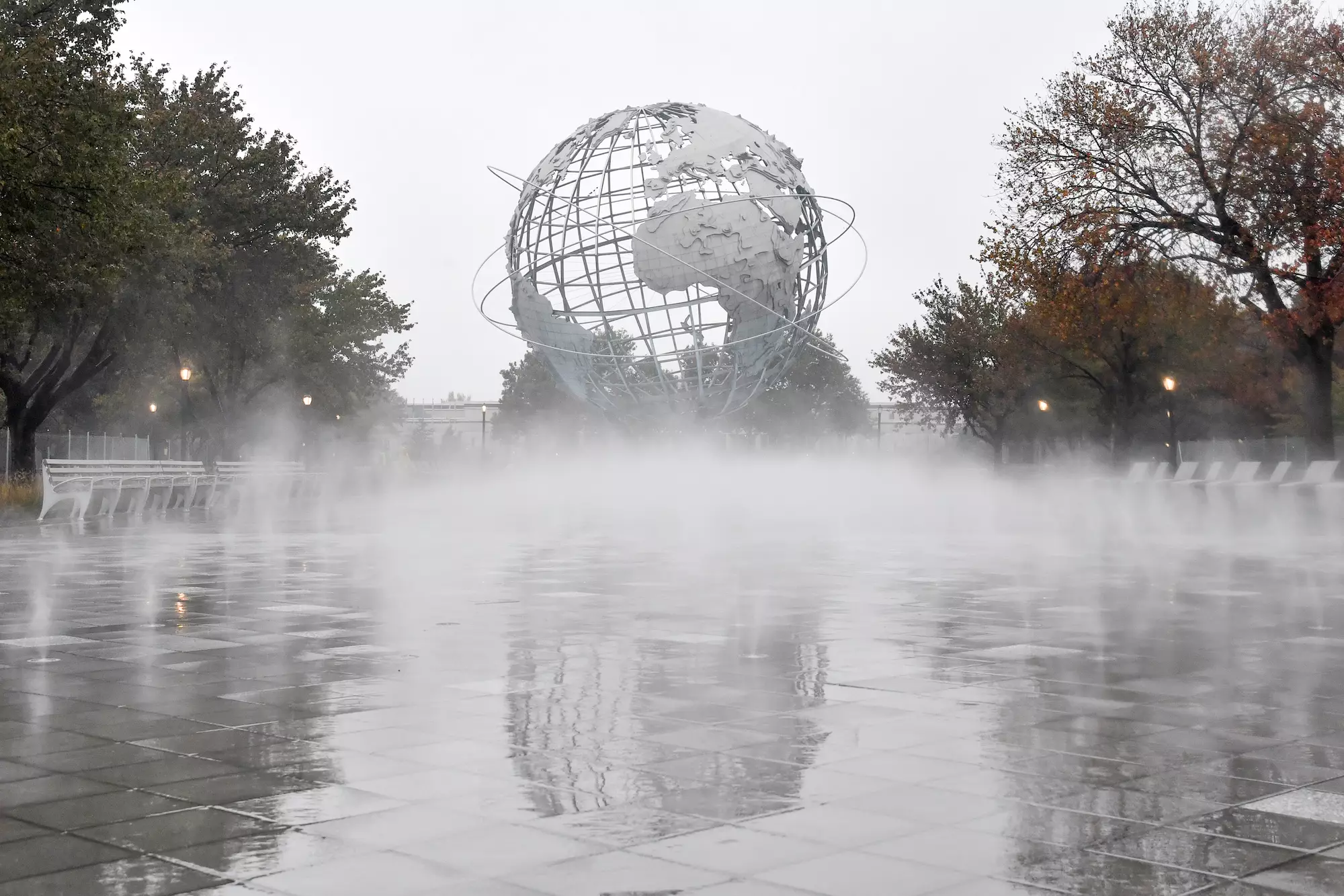 Туманны сад з Сусветнай выставы 1964 года адноўлены ў парку Флашынг Медаўз Карона 4923_1
