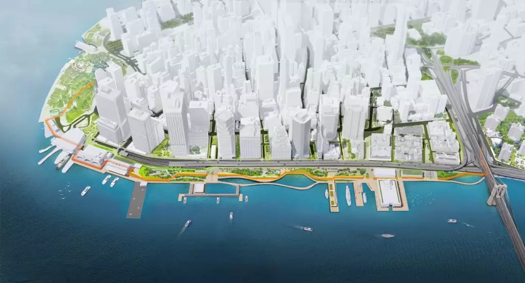 Bekijk het ingrijpende masterplan van NYC dat klimaatbestendigheid belooft voor Lower Manhattan