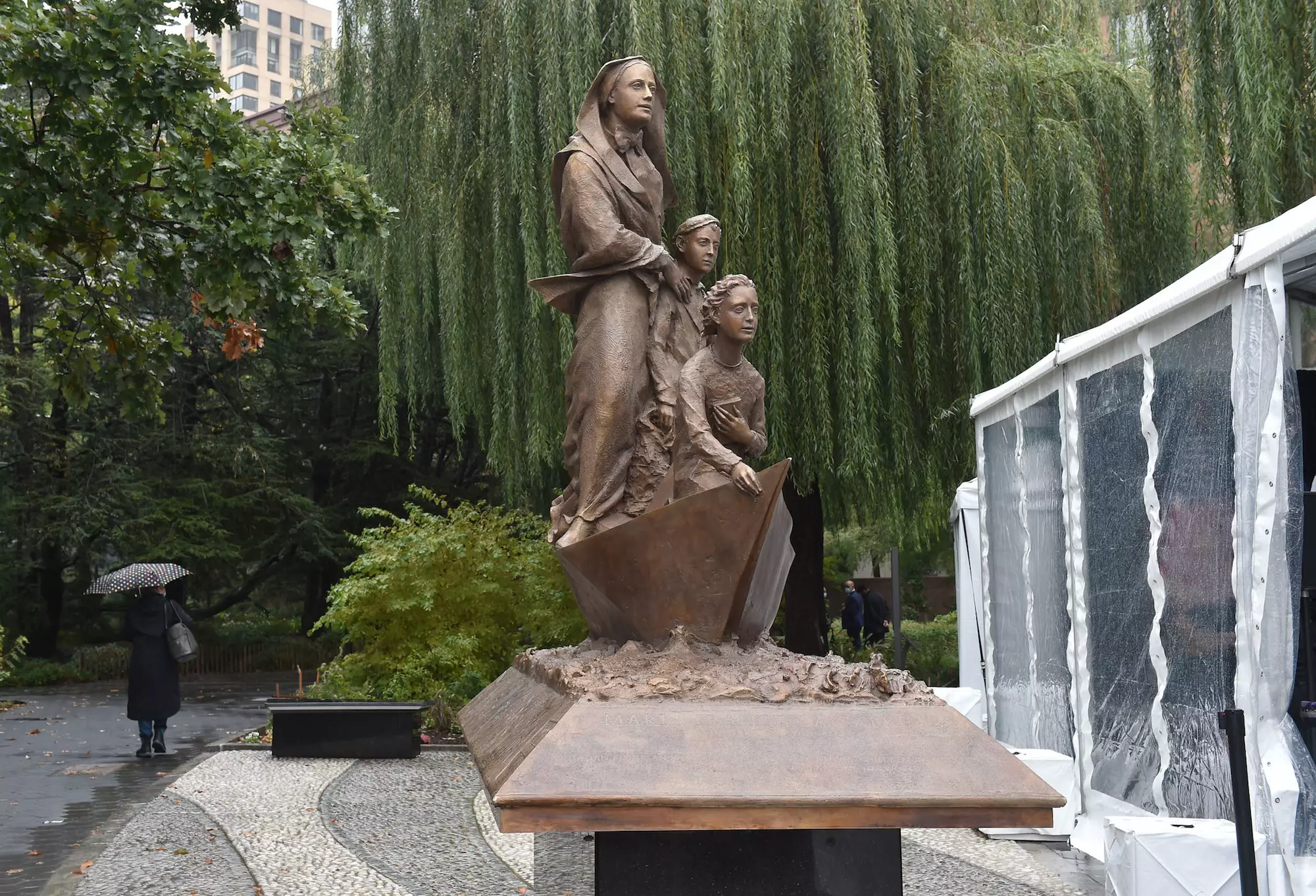 La statue de Mère Cabrini dévoilée à Battery Park City 5075_2
