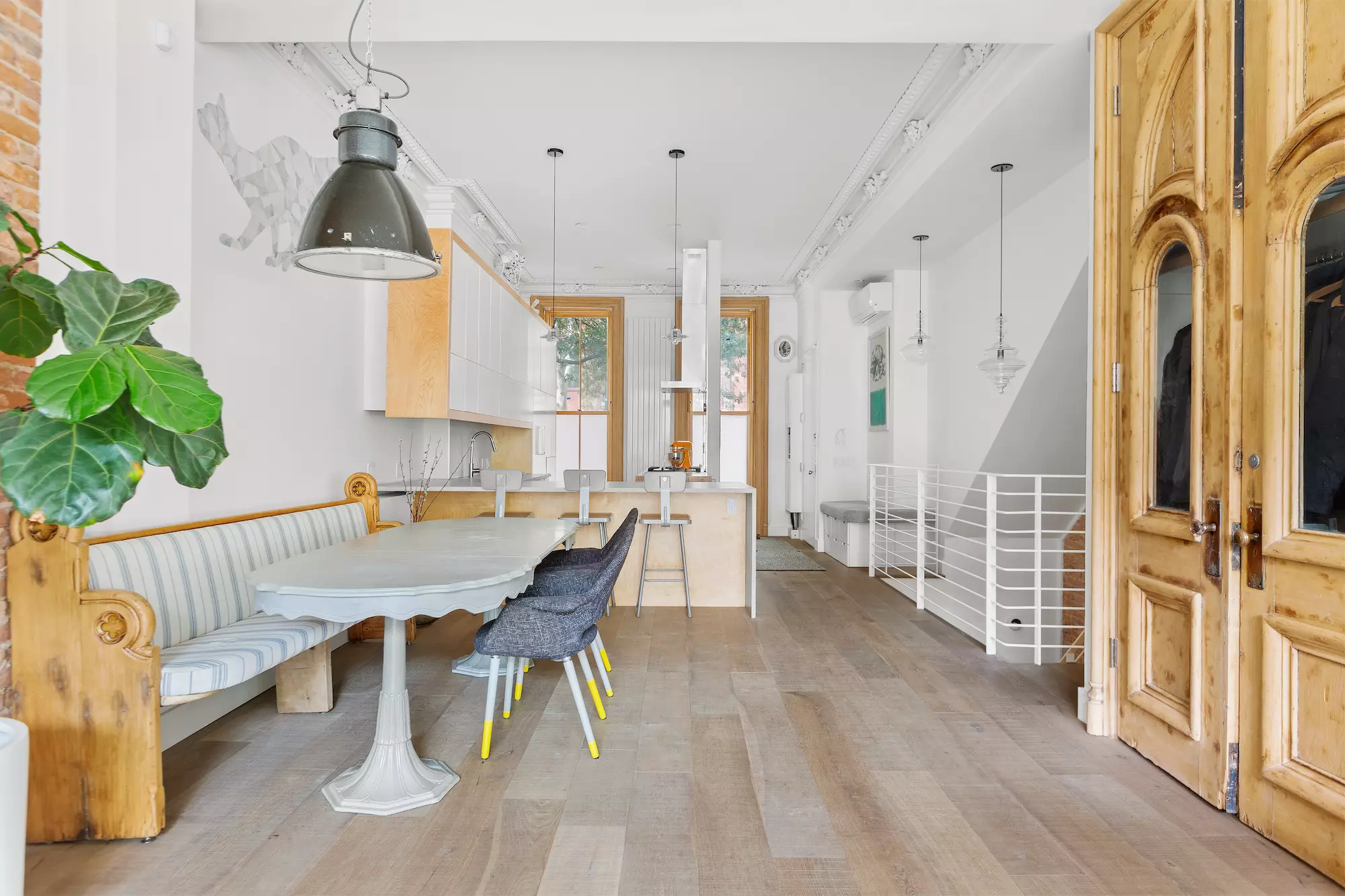 Ile apingbe Fort Greene $3.25M ala ala yii ni a ṣe fun ifiwe, iṣẹ, ati ere 5093_2