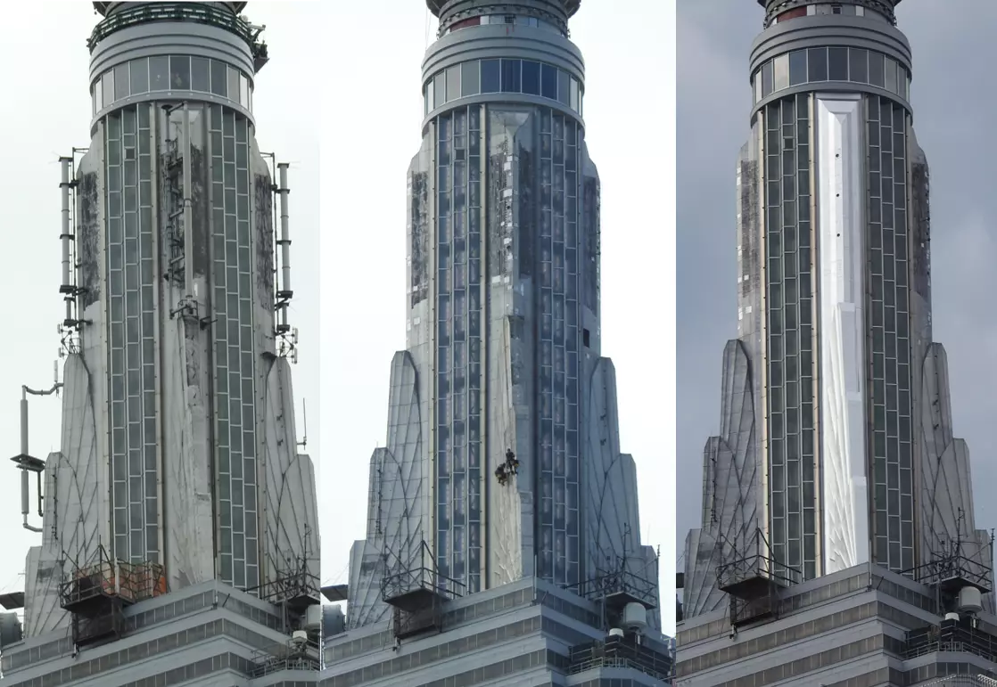 L-ispira Art Deco tal-Empire State Building terġa’ lura fil-glorja kollha tagħha wara r-restawr 5207_1