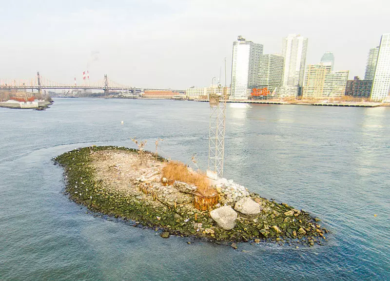 Pulo U Thant: Pulo paling cilik ing Manhattan sing dilarang kanggo umum 5388_2