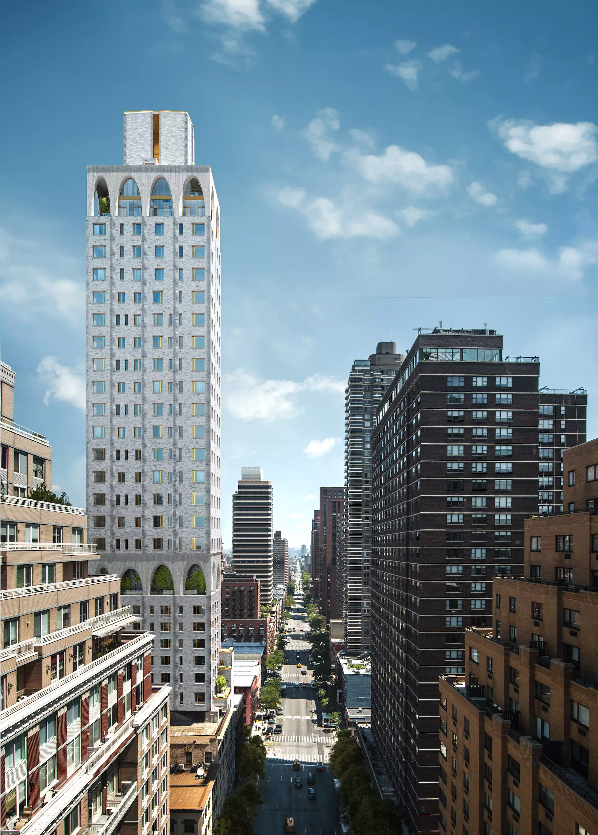 要價 3300 萬美元，UES 上最高的頂層公寓擁有引人注目的拱門和三層露台 540_6