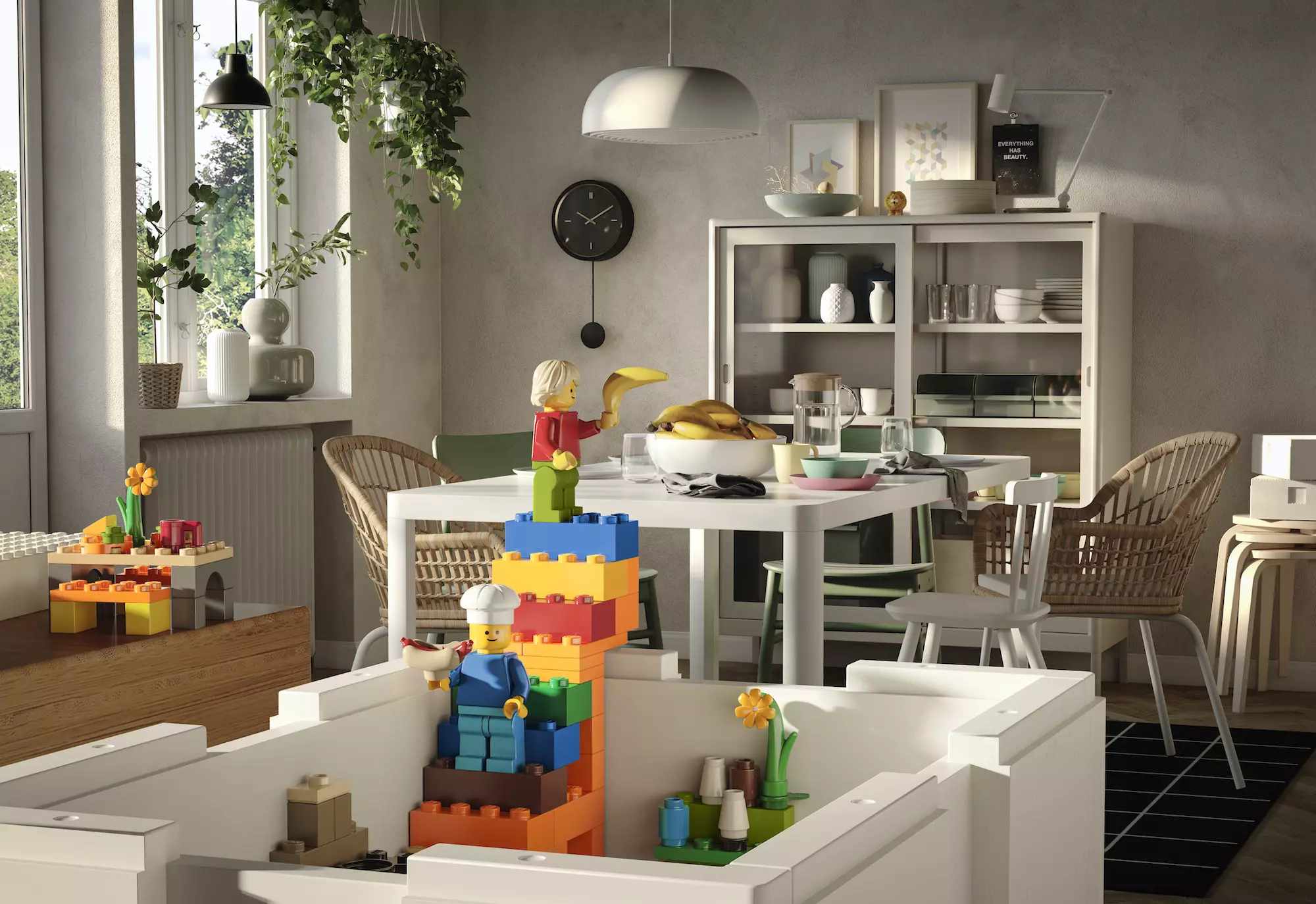 Новае супрацоўніцтва IKEA і LEGO робіць прыборку цацак цікавай 5441_1