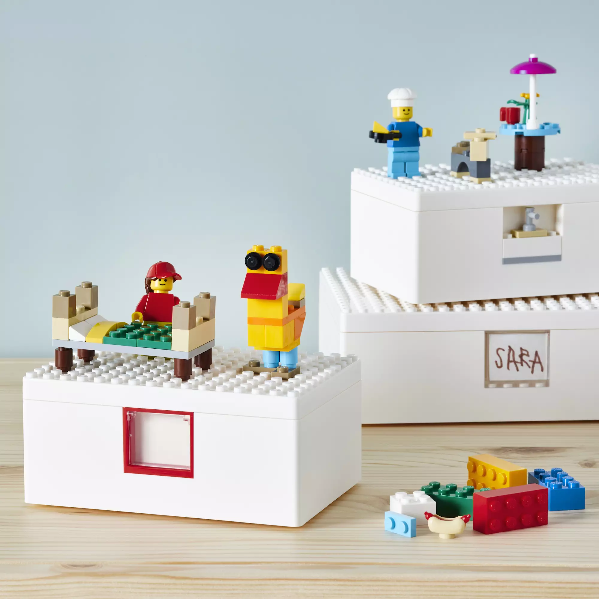 Новае супрацоўніцтва IKEA і LEGO робіць прыборку цацак цікавай 5441_2