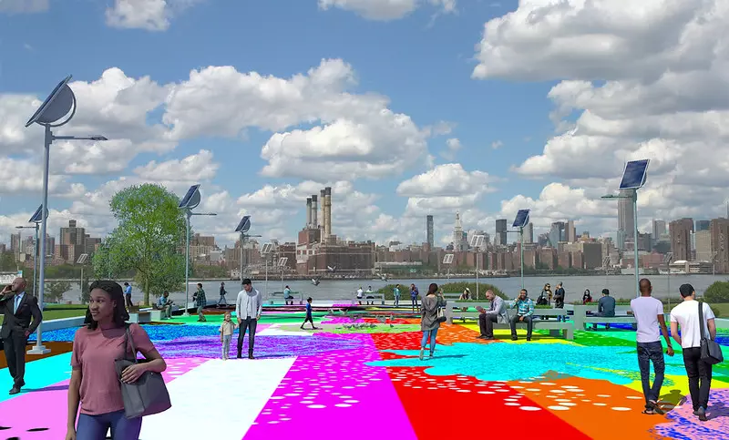 طرحهای پارک بروکلین را که به مارشا پی. جانسون، مدافع LGBTQ اختصاص داده شده است، ببینید 5491_4